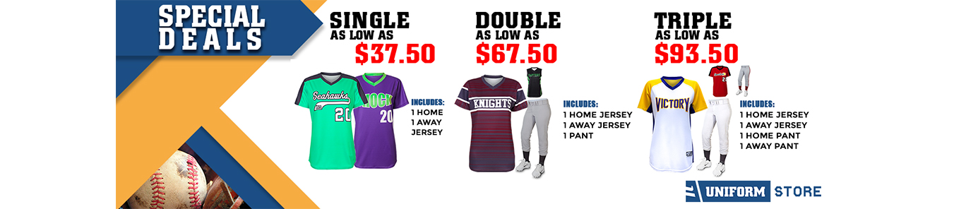 Uniform Store - Design & Order Custom Sports Uniforms